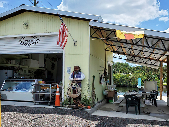 This weathered seafood market holds treasures that would make Captain Ahab abandon his whale hunt immediately.