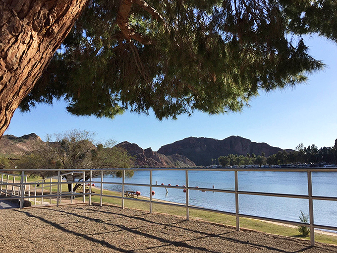 Where desert meets water in perfect harmony &ndash; Buckskin Mountain's dramatic landscapes create a photographer's paradise along the Colorado River.