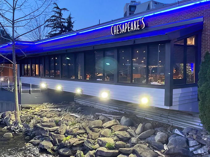 The unassuming exterior of Chesapeake's belies the seafood treasures within &ndash; like finding Atlantis behind a strip mall facade.