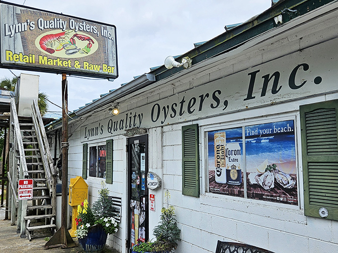 The unassuming exterior of Lynn's Quality Oysters hides culinary treasures within&mdash;proof that in Florida, the best seafood often comes in the most modest packages.