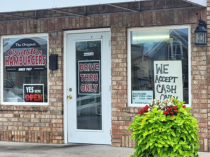 The tiny brick fortress of flavor on Miami Street might not look like much, but Crabill's has been making burger magic since 1927.