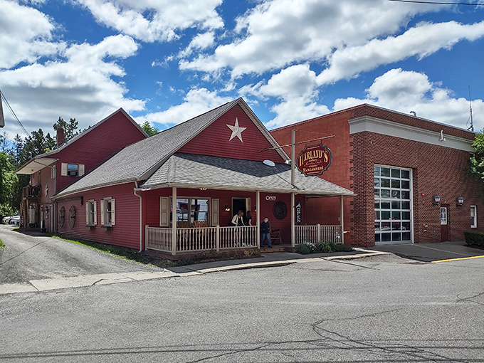 The little red house with the white star isn't trying to impress anyone&mdash;and that's precisely why it does. Wellsboro's best-kept breakfast secret awaits.