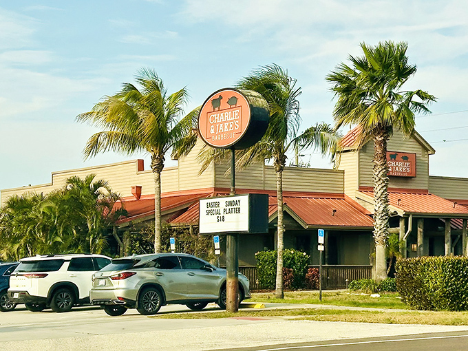 Charlie & Jake's welcomes you like that friend who always has the grill fired up and cold drinks waiting.