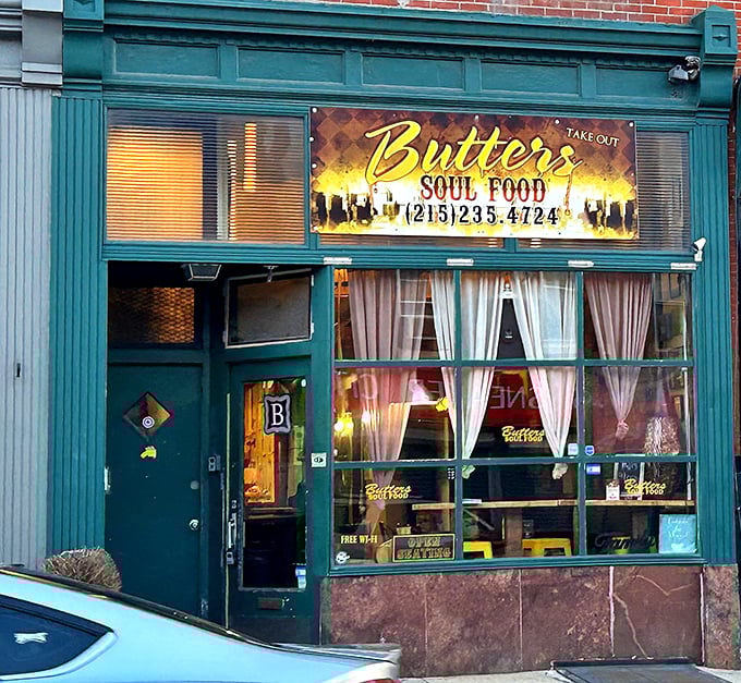 That bright yellow sign isn't just advertising &ndash; it's practically issuing a delicious dare you can't refuse.