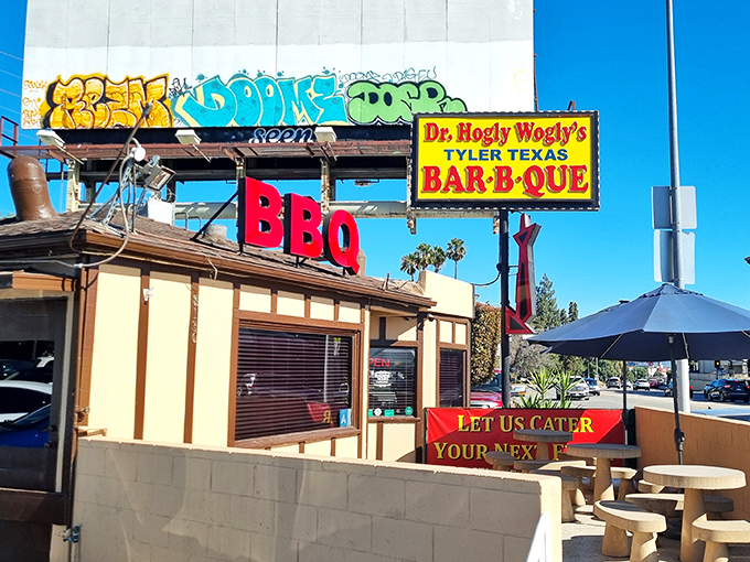 That sign alone is worth the drive to Panorama City&mdash;a beacon of smoked meat salvation amid the urban sprawl of the San Fernando Valley.
