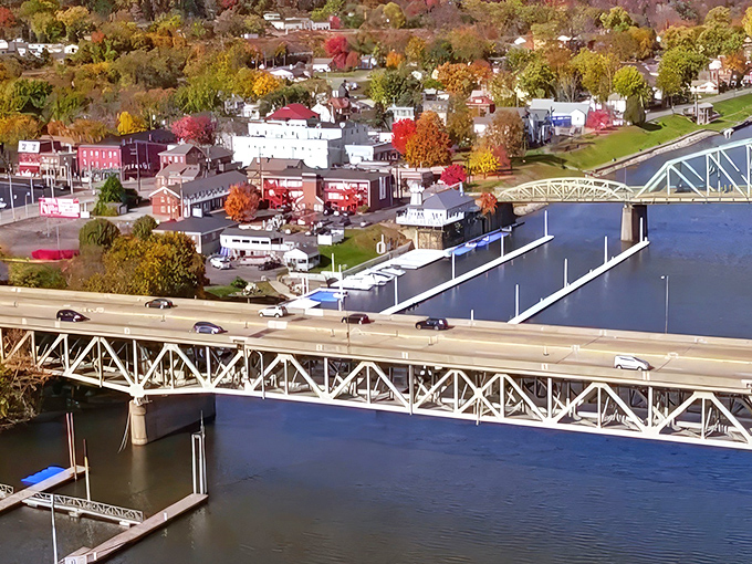 Autumn paints Beaver with nature's most vibrant palette, as the Ohio River cradles this picturesque town where bridges connect more than just riverbanks.