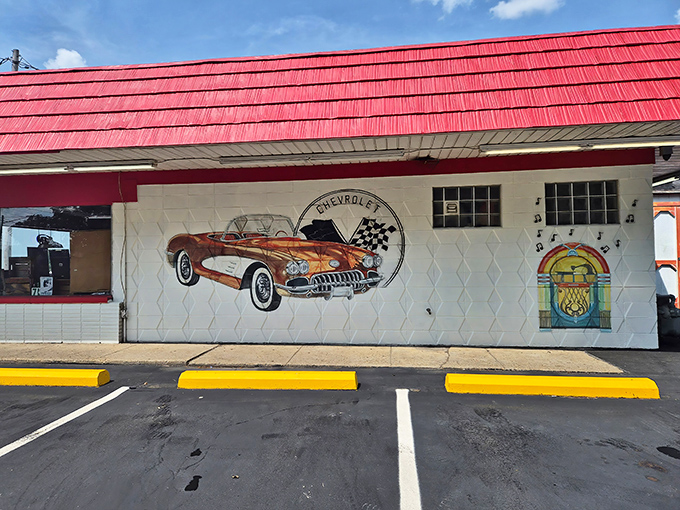 The classic red-roofed time machine on Brookville Road beckons with promises of nostalgia and hash browns that could make your grandma jealous.