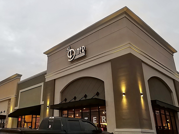 The Diner's unassuming exterior proves that culinary greatness doesn't need flashy facades or neon signs.