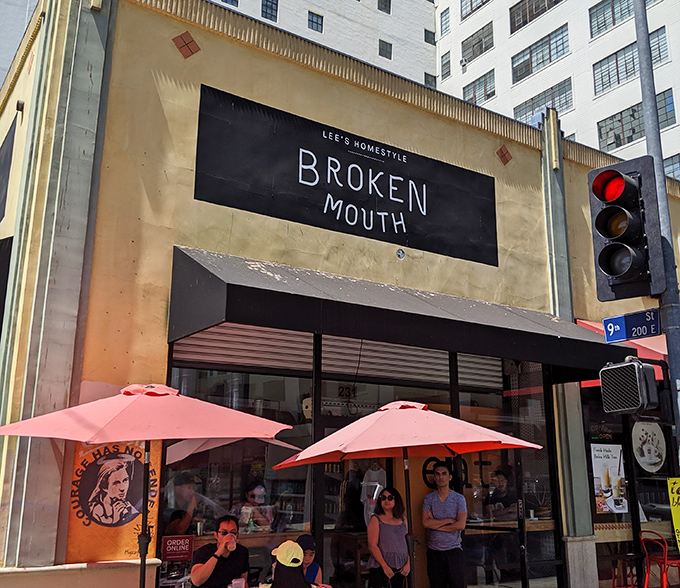 The unassuming storefront that houses flavor explosions powerful enough to live up to its name. Downtown LA's best-kept secret is hiding in plain sight.