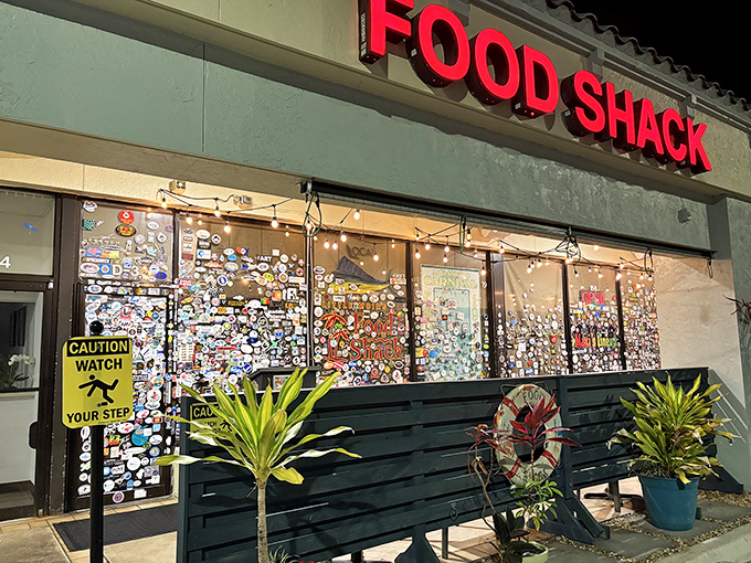 Humble beginnings often hide extraordinary endings - this unassuming strip mall exterior conceals seafood magic within.