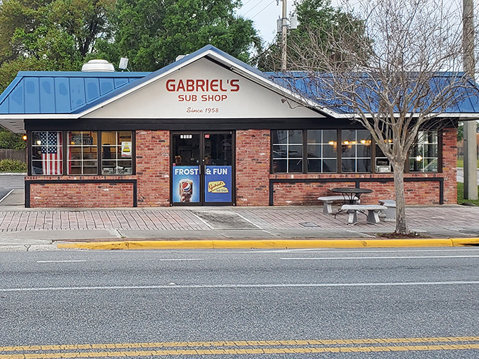 The unassuming brick fortress of flavor that is Gabriel's Sub Shop stands proudly in College Park, a beacon for sandwich pilgrims everywhere.