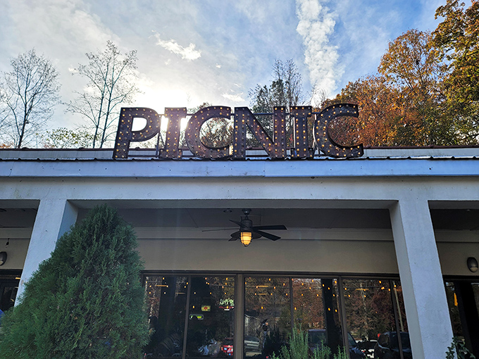 The unassuming white facade of Picnic belies the flavor explosion waiting inside. Like finding a winning lottery ticket in your jeans pocket - unexpected and absolutely delightful.