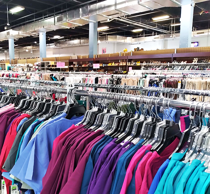 Welcome to retail therapy heaven, where your wallet stays happy and your car trunk gets a serious workout.