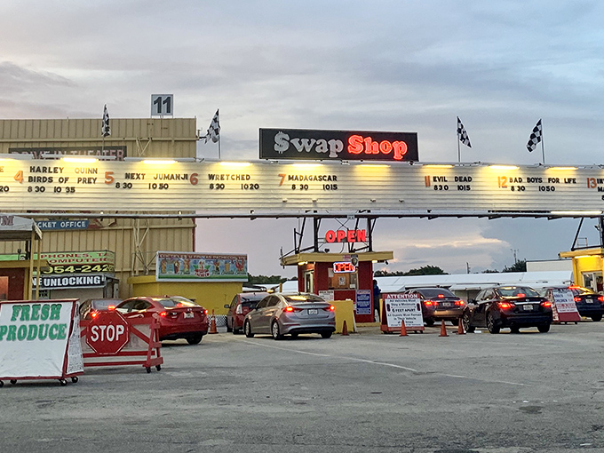 The Fort Lauderdale Swap Shop welcomes treasure hunters with the enthusiasm of a game show host.