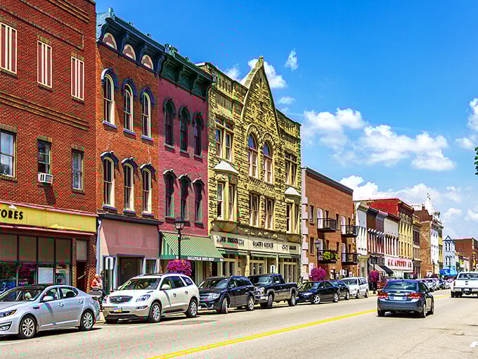 Downtown Gallipolis showcases historic architecture that would make a New York real estate agent weep with envy at these prices.