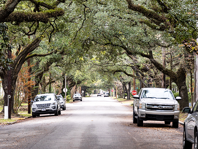 Front Street's colorful storefronts stand like a lineup of Southern charm contestants, each one vying for the "Most Likely to Make You Want to Move Here" award.