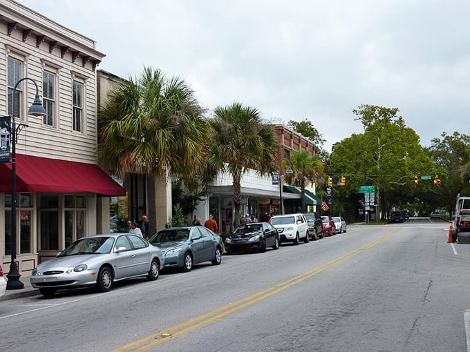 Spanish moss creates nature's perfect canopy over Beaufort's historic streets. Like stepping into a time machine where the pace slows and worries melt away.