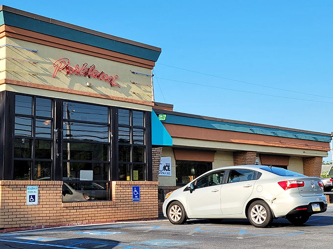 This unassuming brick facade hides breakfast magic that would make your grandmother weep with pride.