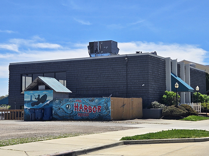 Harbor House's unassuming exterior hides a lakeside paradise that'll make you question everything about Ohio dining.