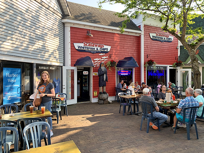 The unassuming red exterior of Scalawags might not stop traffic, but the aromas wafting from inside certainly will. Hidden gem defined.