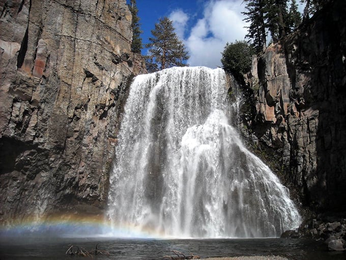 Nature's own IMAX theater &ndash; Rainbow Falls delivers a 101-foot spectacle that puts Hollywood to shame.
