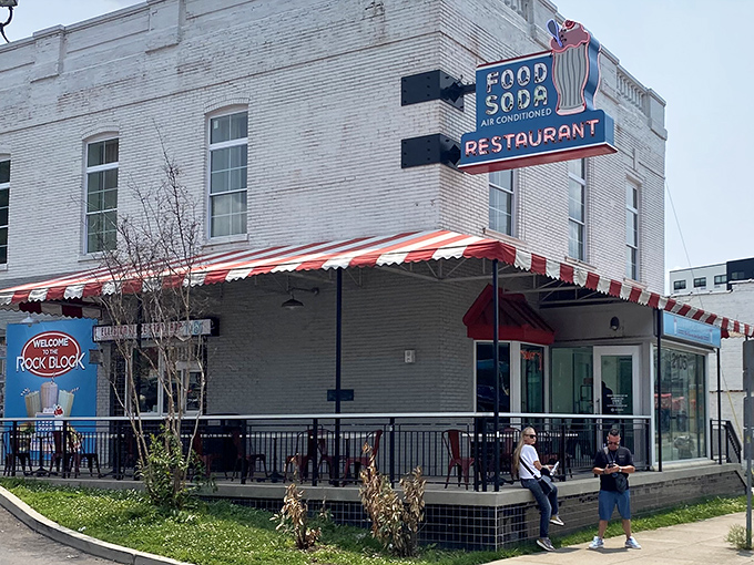 Classic Americana meets Nashville charm in this perfectly preserved slice of soda fountain history.