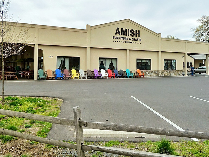 The exterior promises culinary adventures that'll make your GPS permanently bookmark this address.