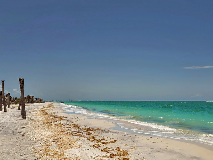 Miles of untouched shoreline where turquoise waters meet pristine white sand &ndash; Mother Nature showing off without a hint of modesty.