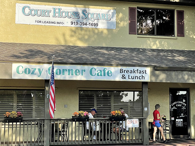 The unassuming exterior of Cozy Corner Cafe proves once again that Florida's best breakfast treasures often hide in plain sight.