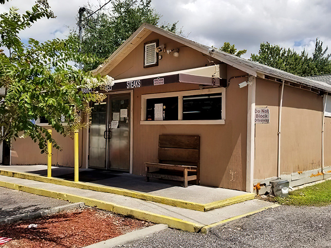 The unassuming exterior of Pinegrove Market and Deli proves once again that culinary greatness rarely needs flashy signage or valet parking.