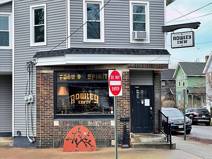 Some restaurants whisper their presence; Rowley Inn lets its reputation do the talking from this charming Cleveland corner.