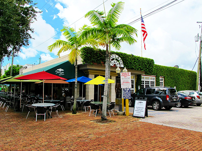 Ivy-draped and palm-fringed, this South Miami hideaway looks like what would happen if a New England tavern took a permanent Florida vacation.