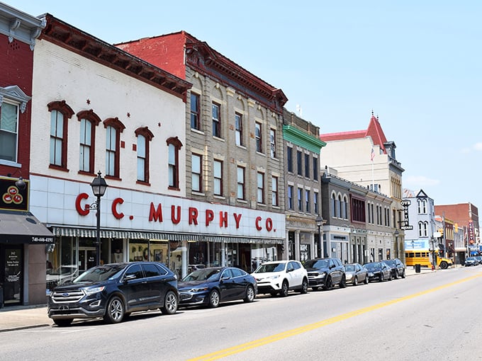 Downtown Gallipolis showcases historic architecture that would make a New York real estate agent weep with envy at these prices.