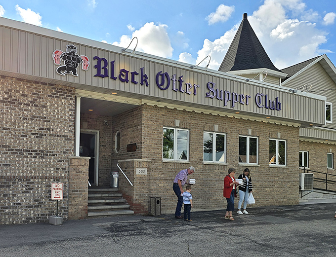 Classic supper club architecture meets small-town charm in this unassuming brick building that houses culinary magic.
