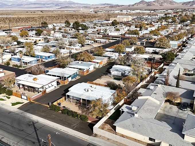 Ridgecrest sprawls across the desert floor like a modest chess board, where every home is a potential castle and the mountains stand guard.