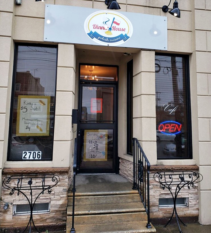 The unassuming storefront of The Dinner House beckons like a secret handshake among Polish food enthusiasts. Culinary treasures await inside!