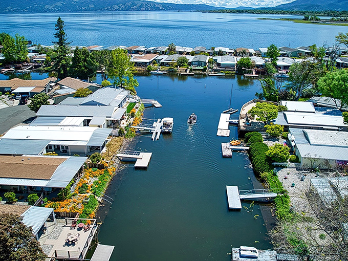 Lakeport's historic downtown shows off its colorful Victorian charm like it's auditioning for a Hallmark movie set.