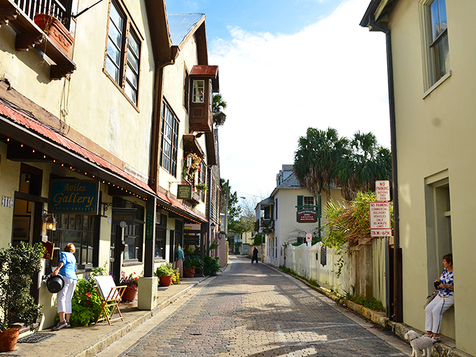 St. Augustine's skyline is a painter's dream &ndash; terra cotta rooftops and historic spires creating a European mirage on Florida's Atlantic coast.