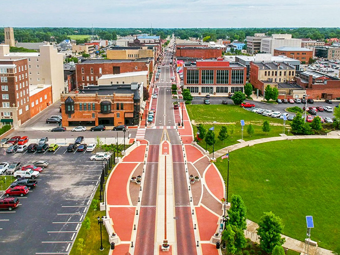 Downtown Muncie's historic charm isn't just for show&mdash;these brick buildings house local treasures where your retirement dollars stretch like yoga instructors.