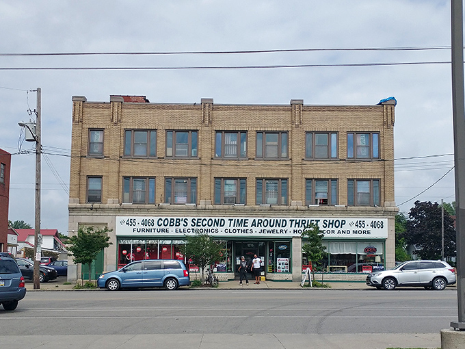 This unassuming storefront holds treasures that would make any bargain hunter's heart skip a beat.