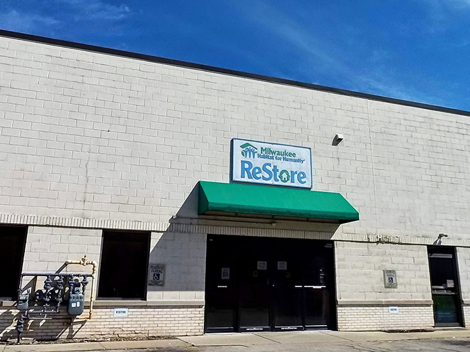 The unassuming exterior hides a treasure trove within&mdash;like finding out your quiet neighbor is secretly a rock star with an amazing vinyl collection.