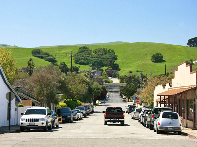 Rolling hills embrace San Juan Bautista like a California postcard come to life. Small-town charm with big-time views.