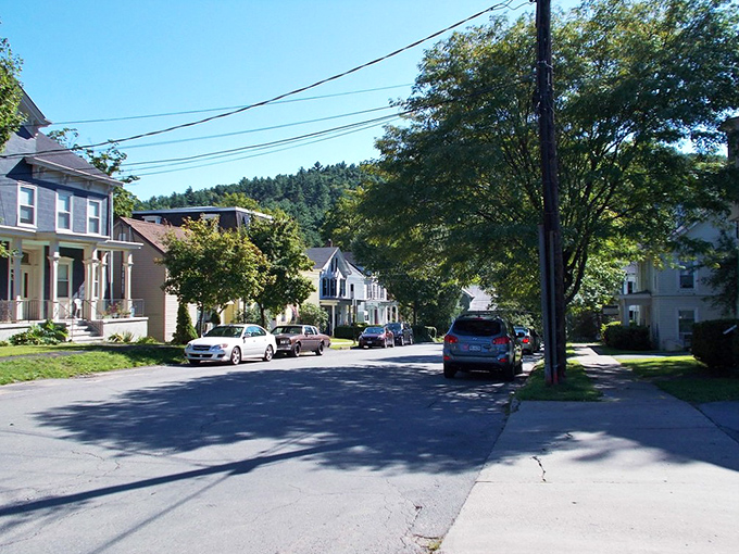 Broad Street beckons with its historic brick buildings and tree-lined sidewalks &ndash; small-town America that somehow avoided the chain store apocalypse.