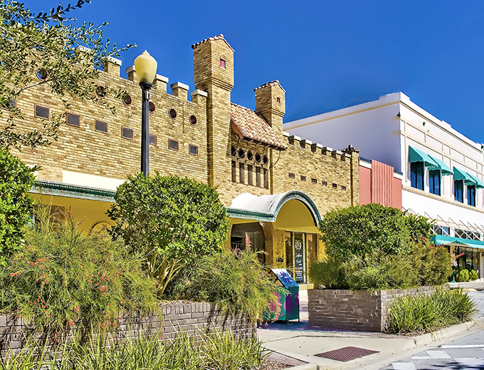 Downtown Lake Wales showcases stunning Mediterranean architecture that makes you feel like you've stumbled onto a European movie set with Florida sunshine.