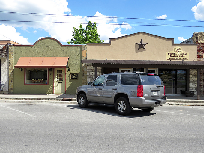 Downtown Kerrville showcases that quintessential Texas charm&mdash;limestone buildings adorned with lone stars, where small-town friendliness meets Hill Country character.