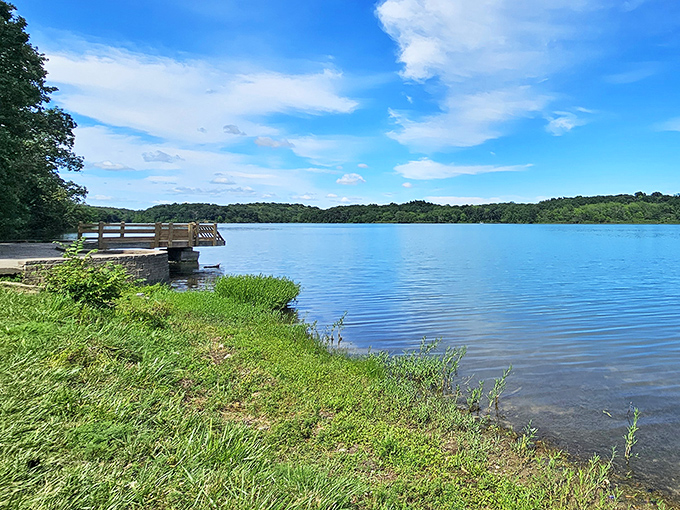 Mother Nature showing off at Williams Creek Lake &ndash; where the sky meets water in a perfect mirror image that'll make your Instagram followers jealous.
