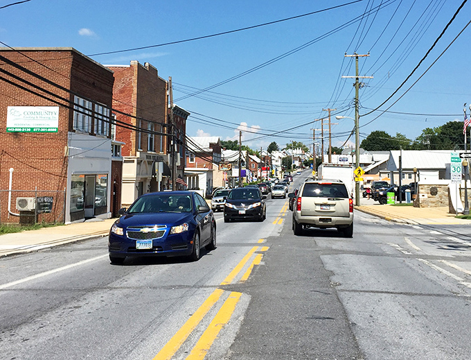 Main Street Hampstead captures that perfect small-town America vibe &ndash; where traffic jams mean three cars at a stoplight and everyone waves.