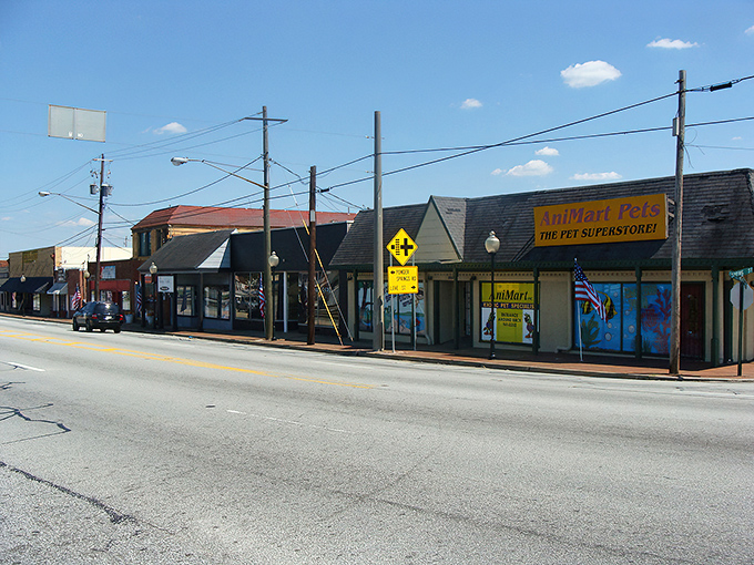 Austell's downtown skyline offers a refreshing alternative to Atlanta's skyscrapers – proof that charm doesn't need to reach the clouds to touch your heart.