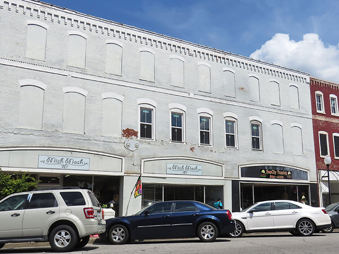 Historic storefronts stand like sentinels of simpler times in downtown Reidsville, where window shopping isn't just an activity—it's practically a social event.
