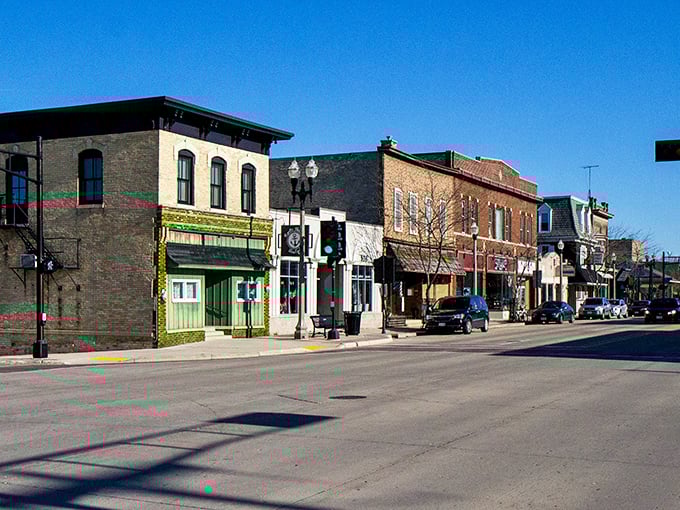 Downtown Two Rivers looks like a movie set where Americana comes to life, complete with historic brick buildings and not a chain store in sight.